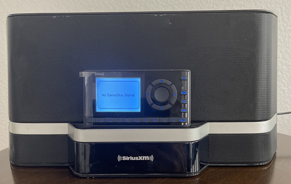 Sirius XM Onyx Radio and SXABB2 Boombox w/ Antenna Power Supply ...