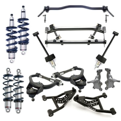 RIDETECH COILOVER & 4-LINK SYSTEM,CONTROL ARMS,SPINDLES,FITS 1968-1974 ...