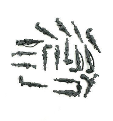 40K: Astra Cadian Shock Troops Bits Lasgun Rifle Autogun Lot | eBay