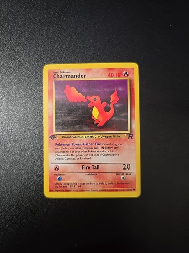 Pokemon Tcg Charmander 50/82 Team Rocket Regular 1st Edition NM | eBay