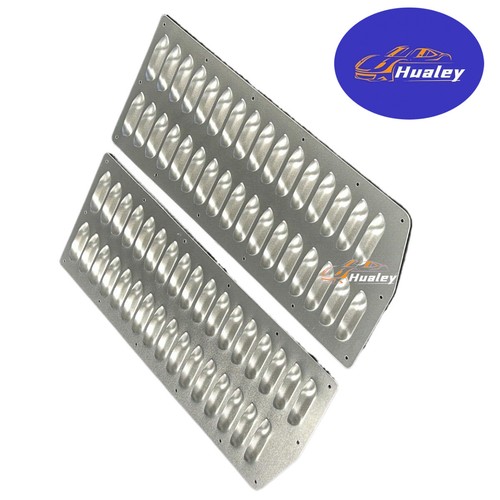 Aluminum Hood Louver Panel Set - Bolt-On Cooling Kit - Universal DIY ...