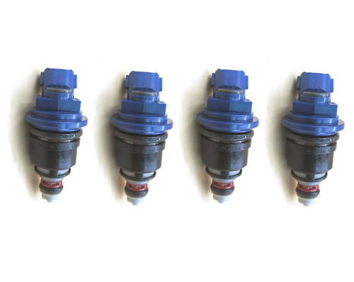 4 x Side Feed Blue Top Fuel Injector to suit SUBARU LIBERTY GT BL BL5 2 ...