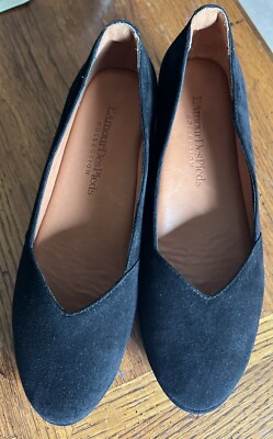 L'Amour Des Pieds Bracey Black Suede Orthopedic Wedge Shoes Sz 7.5M | eBay