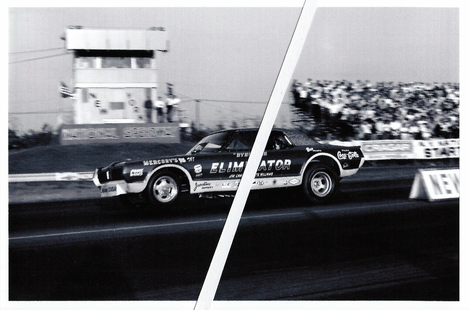 1960's Drag Racing-"Dyno" Don Nicholson-1968 Cougar AA/Funny Car-N.Y ...