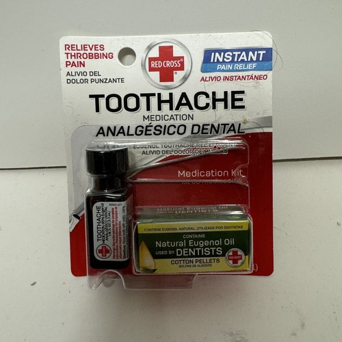 Red Cross Toothache Medication Kit | eBay