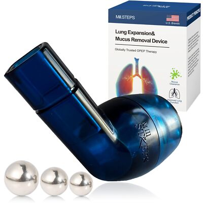 Breathing Exercise Device for Lungs, Lung Expansion & Mu-cus Relief ...