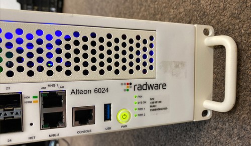Radware ODS-MR Alteon D-6024SL_30G/64GB/SSL/Dual/SSD On Demand Switch ...