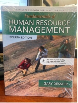 [INSTRUCTOR'S REVIEW COPY] Human Resource Management 4th Ed. by Gary ...