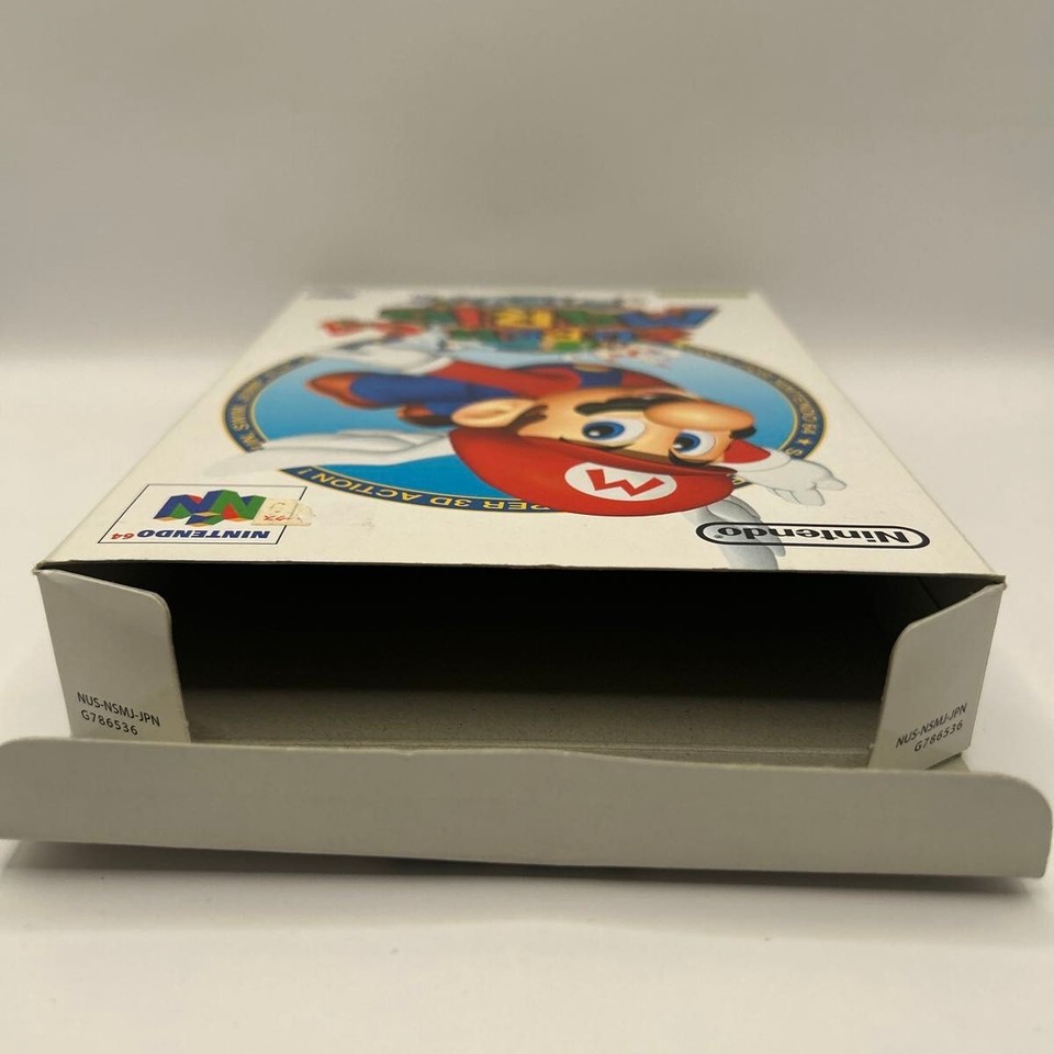 Super Mario 64 SM64 N64 Nintendo 64 Complete w/Box Manual NTSC-J | eBay
