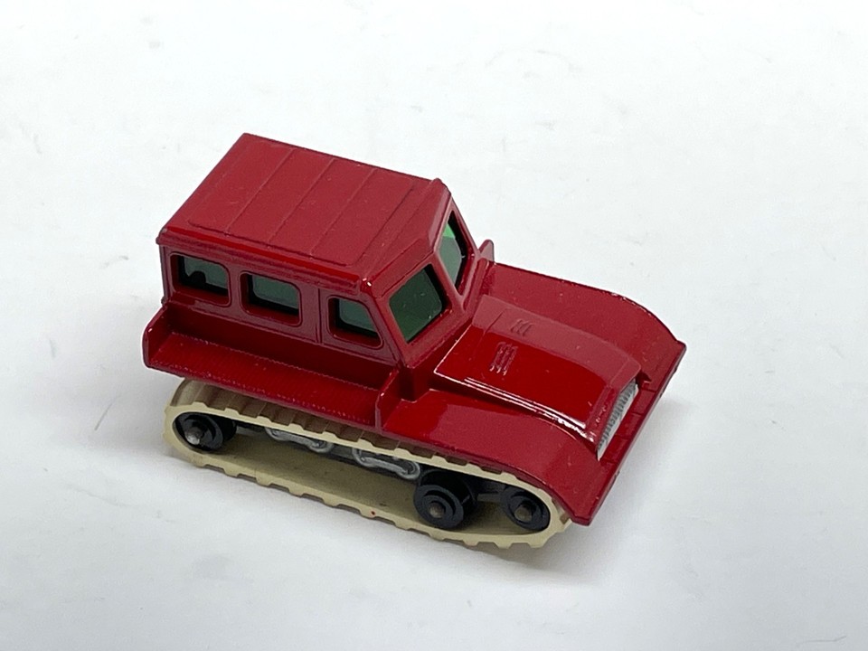 VINTAGE MATCHBOX LESNEY #35 SNOW TRAC IN ORIGINAL BOX NICE | eBay