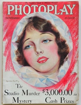 PHOTOPLAY Magazine November 1928 Corrine Griffith cover by Charles ...