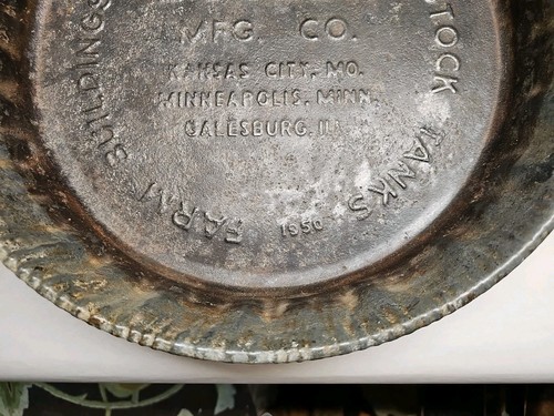 1950 Butler Mfg. Co. Grain Bin Advertising Grain Livestock Pan Vintage ...