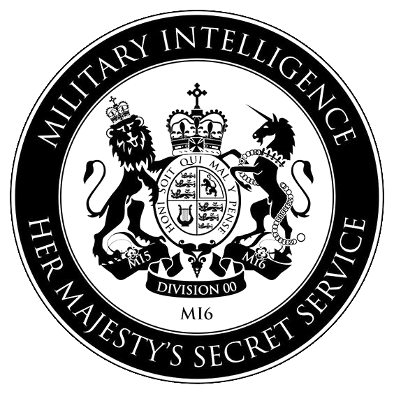 Mi6 Logo MI6 BRITISH INTELLIGENCE SERVICE" Journal By Aspretto