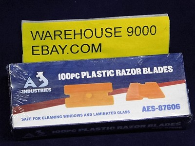 100 Plastic Razor Blades AES-87606 TINT PINSTRIPE DECALS STICKER WINDOW ...