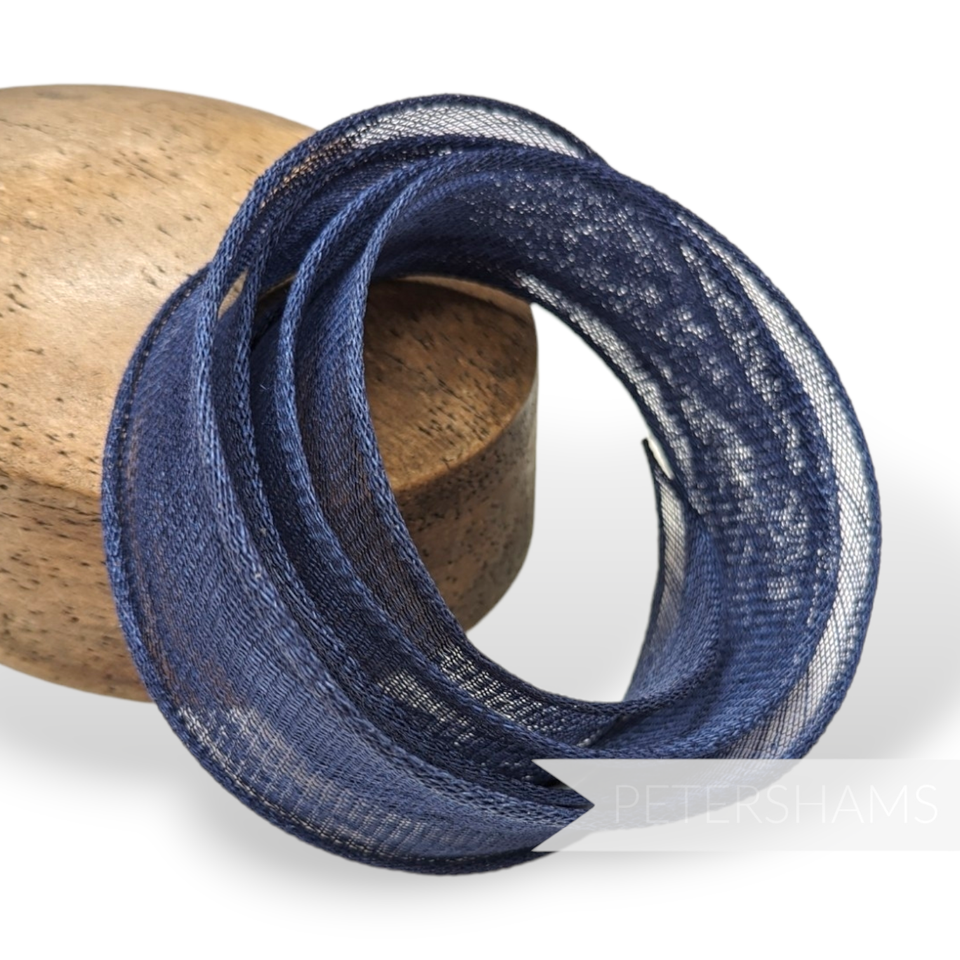 Hand Rolled Sinamay Bias Ribbon Trim for Hat Making and Millinery | eBay