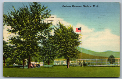 Postcard New Hampshire NH Gorham Common Gorham AC1 | eBay