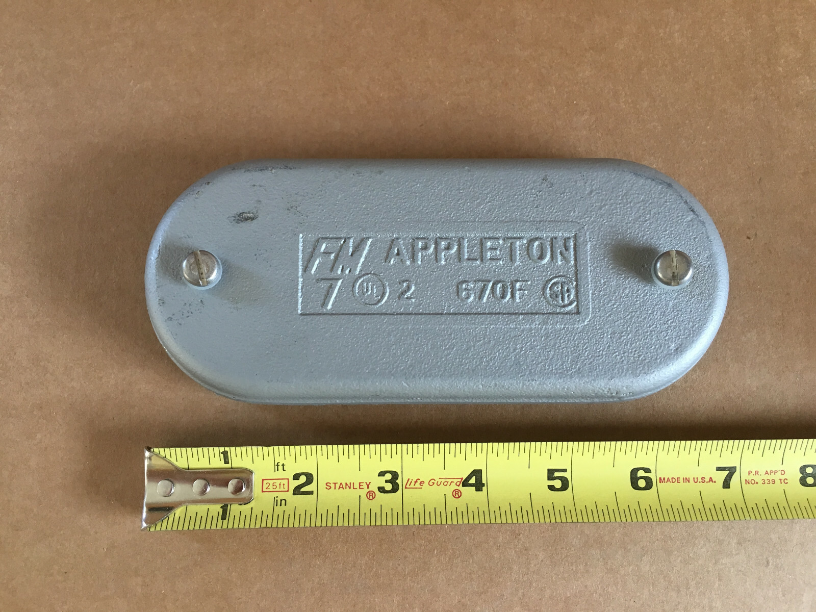 APPLETON 670FG GRAYLOY CAST COVER CONDUIT - QUANTITY 1 | eBay