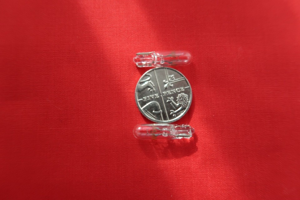 2x REVOX VU-METER, BULB/LAMP REPLACEMENTS FOR B77/PR99 INC FITTING ...