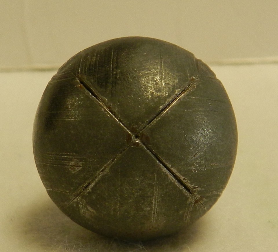 #19204m Hard to Find Large Hollow Steelie Shooter Marble 1.01 Inches | eBay