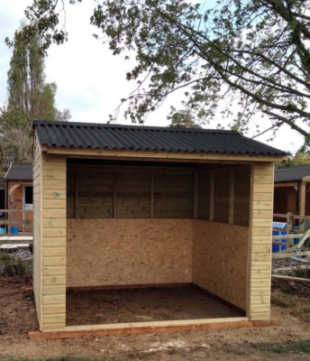 8ft x10ft Animal Horse Field Shelter Static or Mobile 25mm Cladding ...