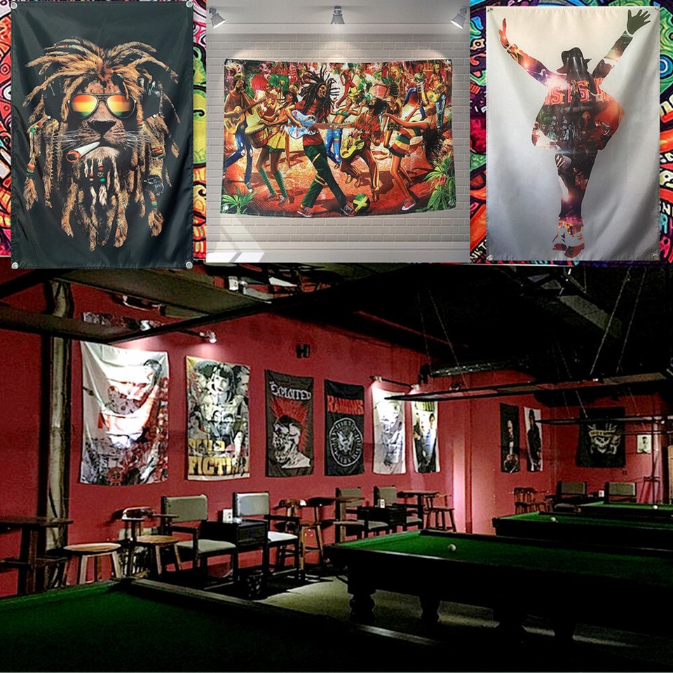 Female Boxing Fight Scene Posters and Prints Wall Art Tapestry Banner ...