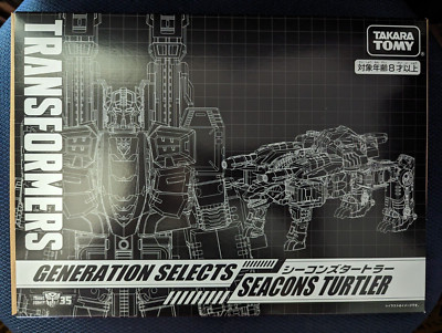 Transformers Takara Tomy Generations Selects TURTLER SNAPTRAP Seacons ...