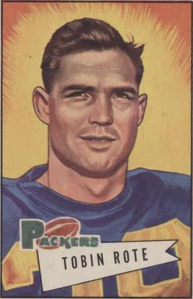 1952 Bowman - Small #56 Tobin Rote for sale online | eBay