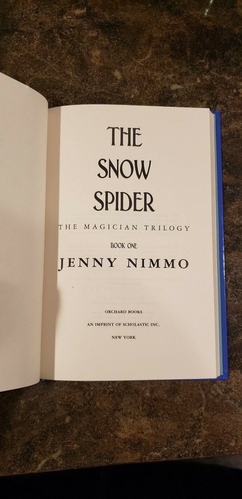 The Magician Trilogy "The Snow Spider" Book 1 Jenny Nimmo 2006 ...