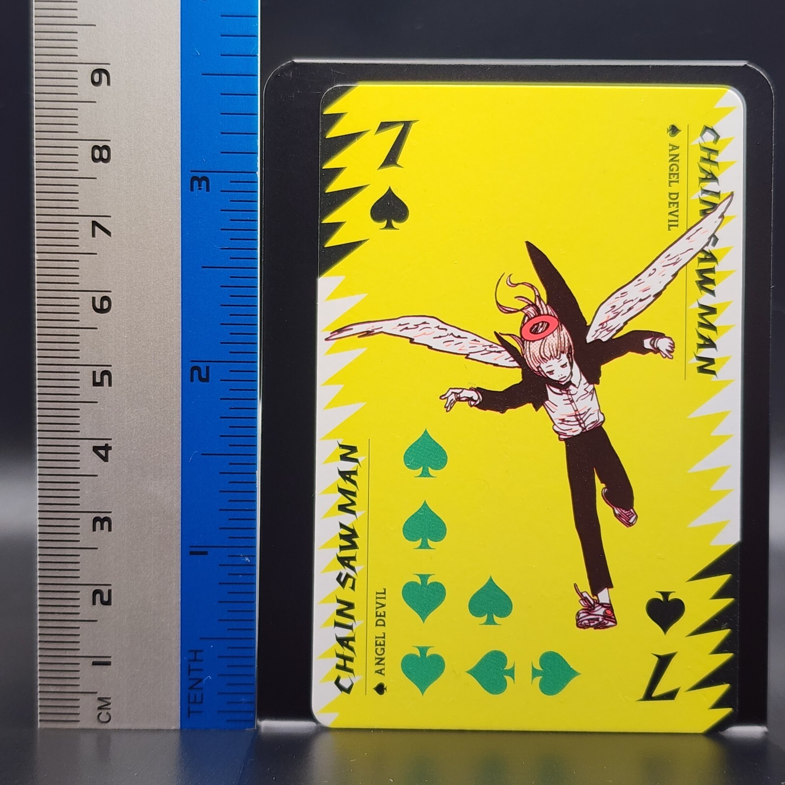 ANGEL DEVIL Chainsaw Man Playing Card Spade 7 Jump Fair 2022 Shueisha ...