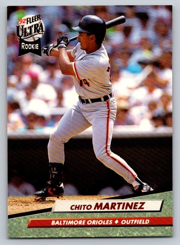 1992 Ultra #7 Chito Martinez Baltimore Orioles | eBay