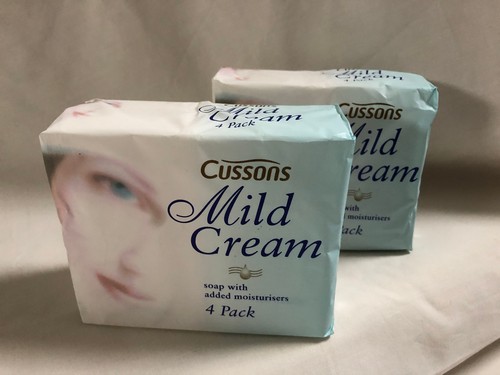 2 x 4 Pack Cussons Mild Cream Bar Soap 5000101508868 | eBay UK
