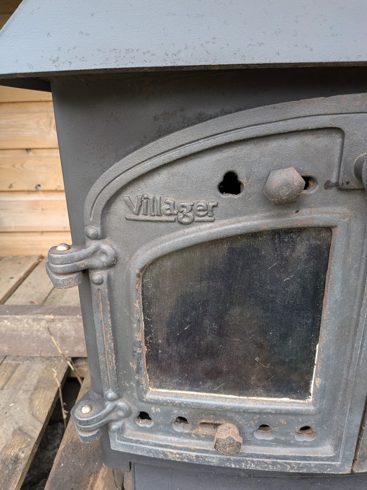 Villager Log Burner Wood Burning Stove | eBay UK