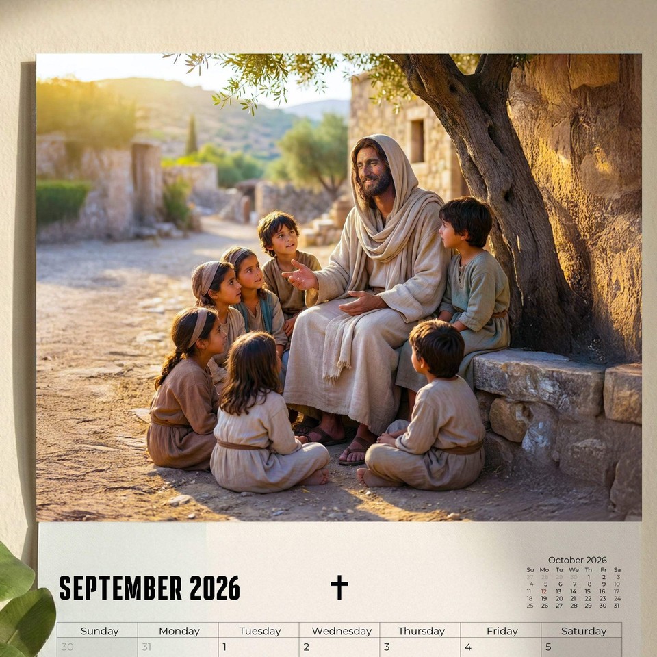 Jesus Christ 2026 Wall Calendar for All Christians | eBay