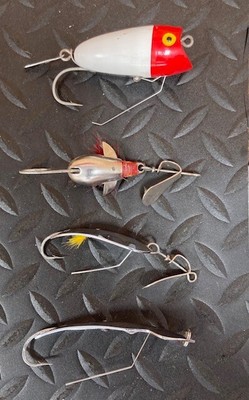 TONY ACCETTA Vintage Lure set Jigolet, River Devil, Pet 15, & Hobo 21 ...