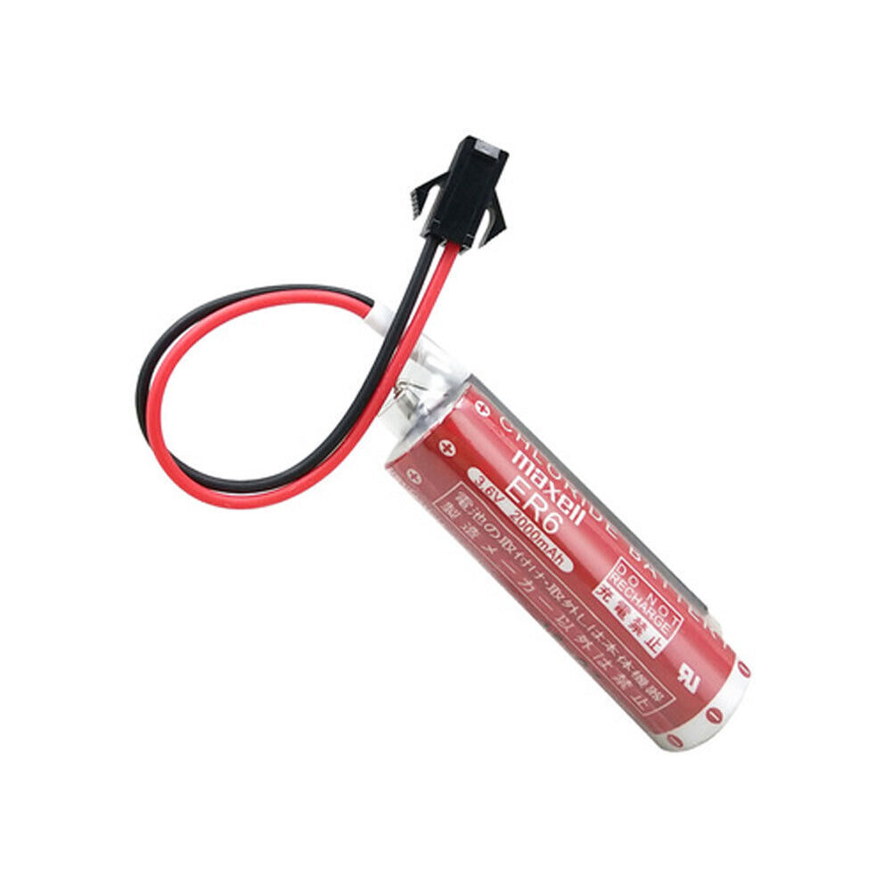 6x Maxell ER6/3.6V 2000mAh OTC robot PLC Li-battery For Mitsubishi M70 ...