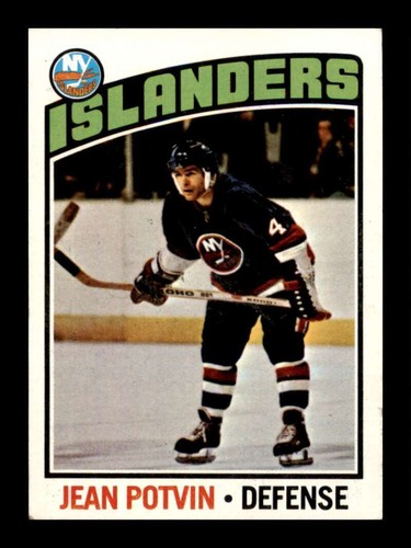 1976-77 Topps Jean Potvin #93 New York Islanders | eBay