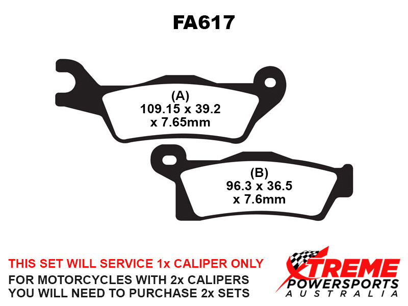 Can Am Outlander Max 500 XT 2014 EBC Organic Carbon Front Right Brake ...
