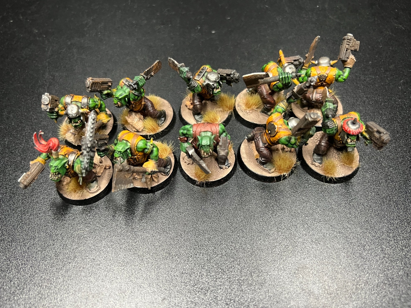 Warhammer 40k Orks Bad Moon Boyz 10 models #1 | eBay