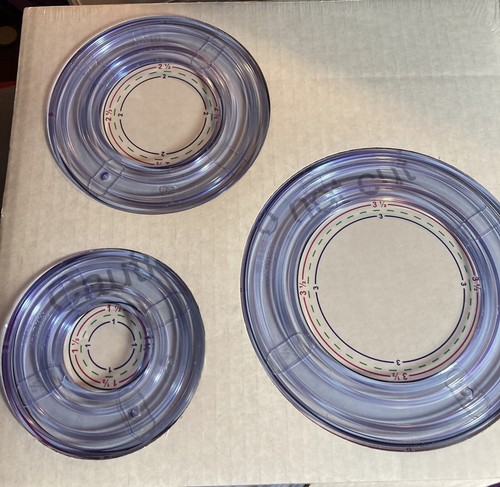NEW Creative Memories Custom Cutting System 3 Circle Patterns & Sizing ...