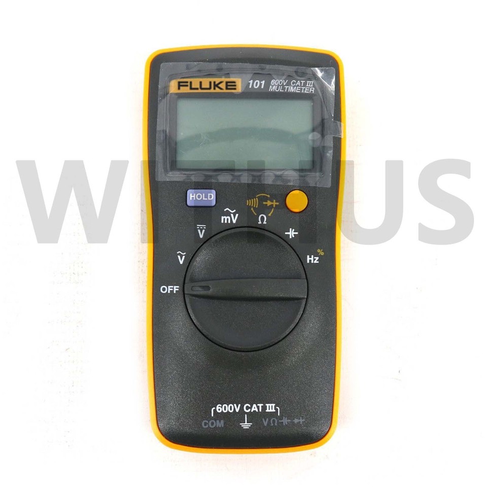 FLUKE 101 Digital Basic Multimeter Pocket Portable Meter AC DC Volt ...