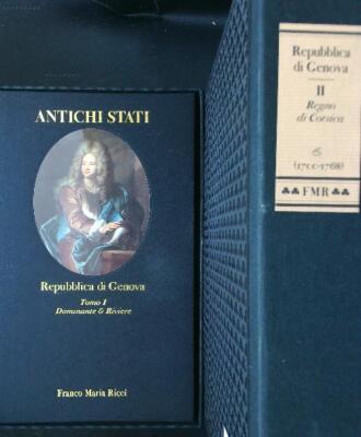 REPUBBLICA DI GENOVA 2 VOLL. AA.VV. FRANCO MARIA RICCI 1995 ANTICHI ...