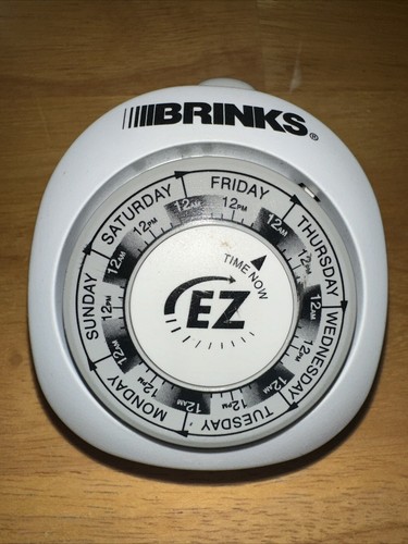 Brinks* Preset Vacation / Security / Holiday Indoor Timer 42-1009 EZ | eBay
