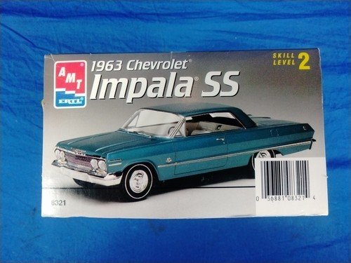AMT Ertl 1963 Chevrolet Impala SS Model Kit 1:25 # 8321 | eBay