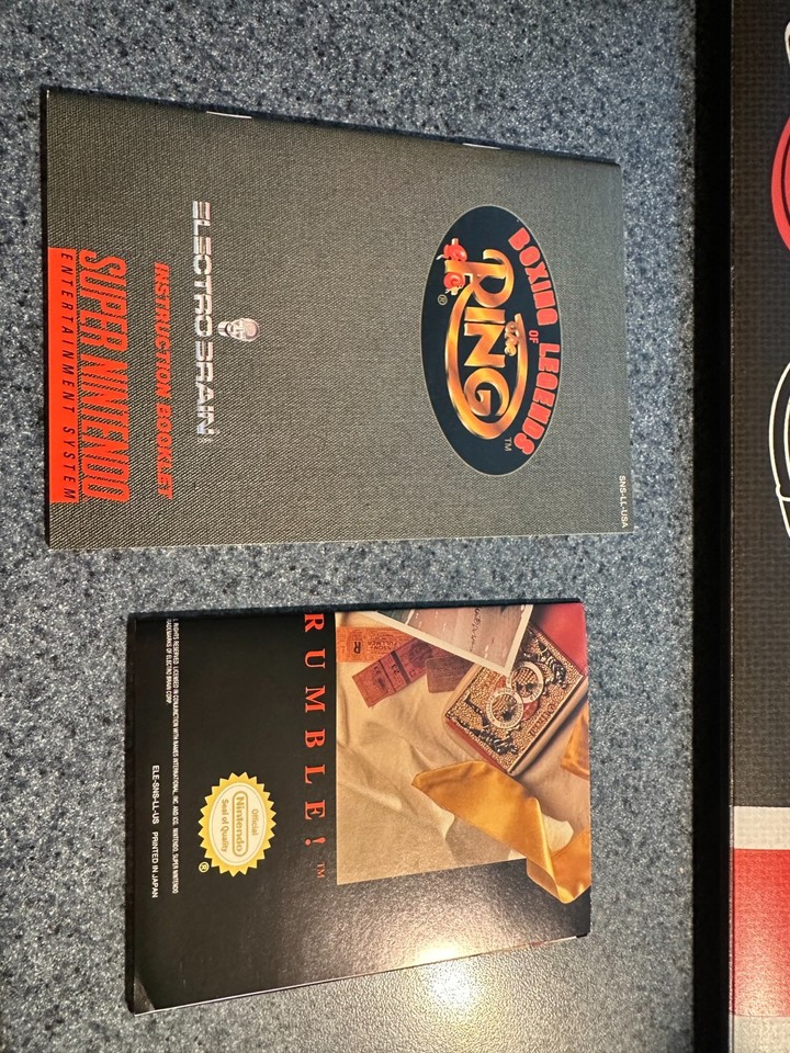 Boxing Legends of the Ring for Super Nintendo (SNES) CIB Complete ...