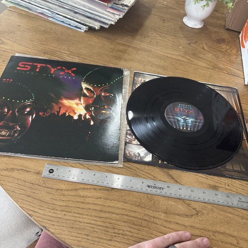STYX Kilroy Was Here Vinyl LP Record Mr. Roboto Classic Rock Album ...