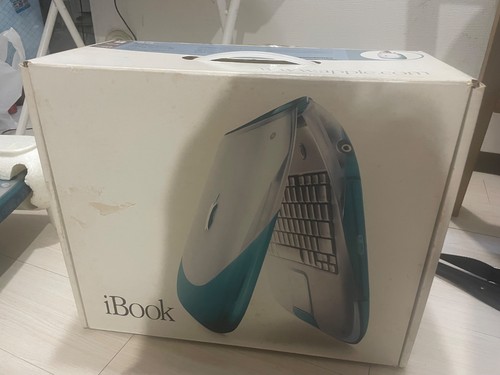 Apple iBook G3 Clamshell M2453 12.1" Laptop Blueberry 300MHZ with ...