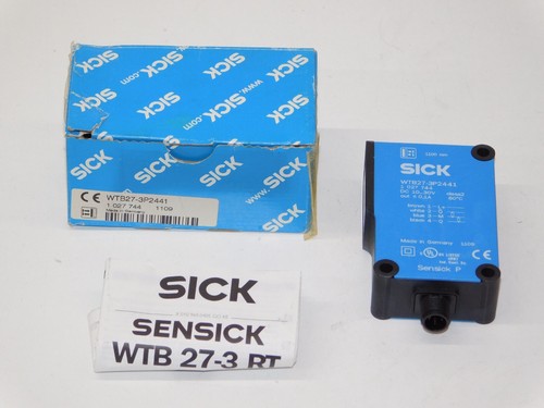New Sick WTB27-3P2441 BACKGROUND SUPPRESSION Photoelectric Sensor ...