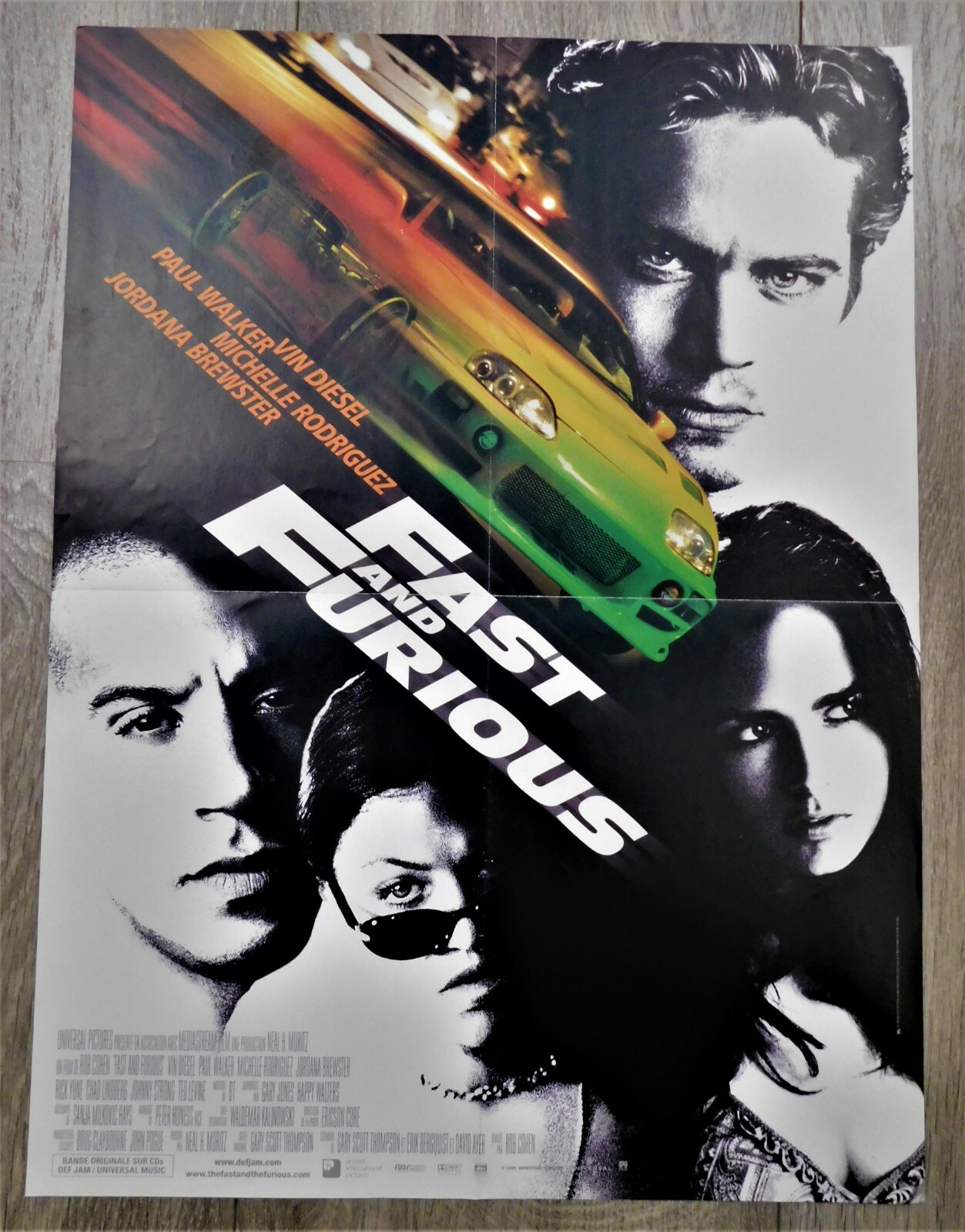 Fast And Furious 1 Poster