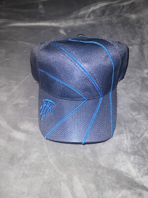 TRACY MCGRADY Adidas TMAC Black Flexible Fit Orlando Magic NBA Hat Cap ...