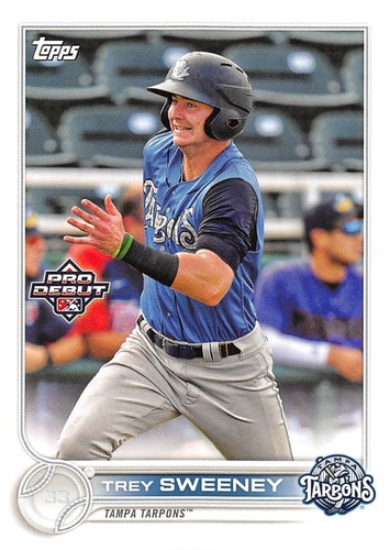 2022 Topps Pro Debut #PD187 Trey Sweeney RC Rookie Card Cleveland ...